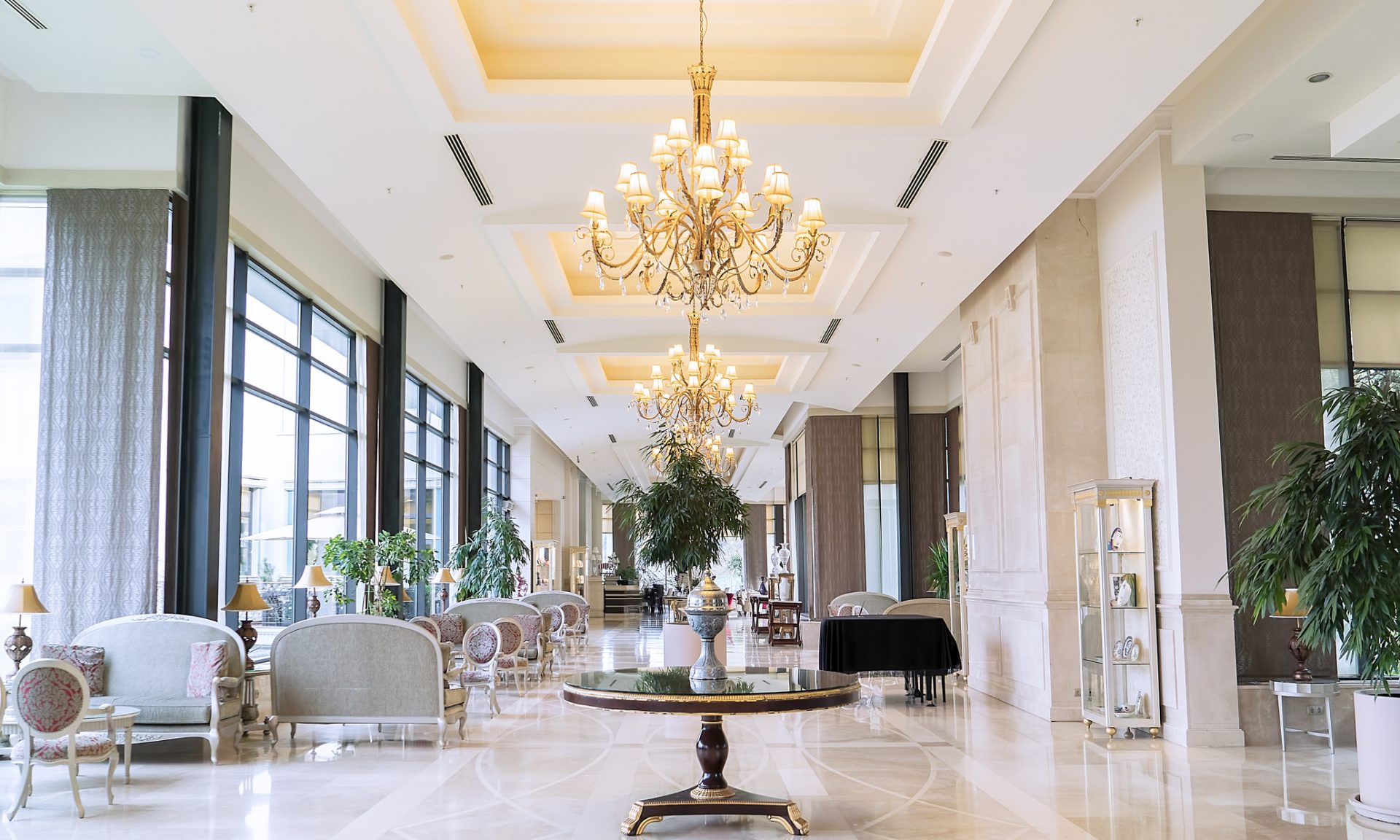 Five Star Hotel Reception
