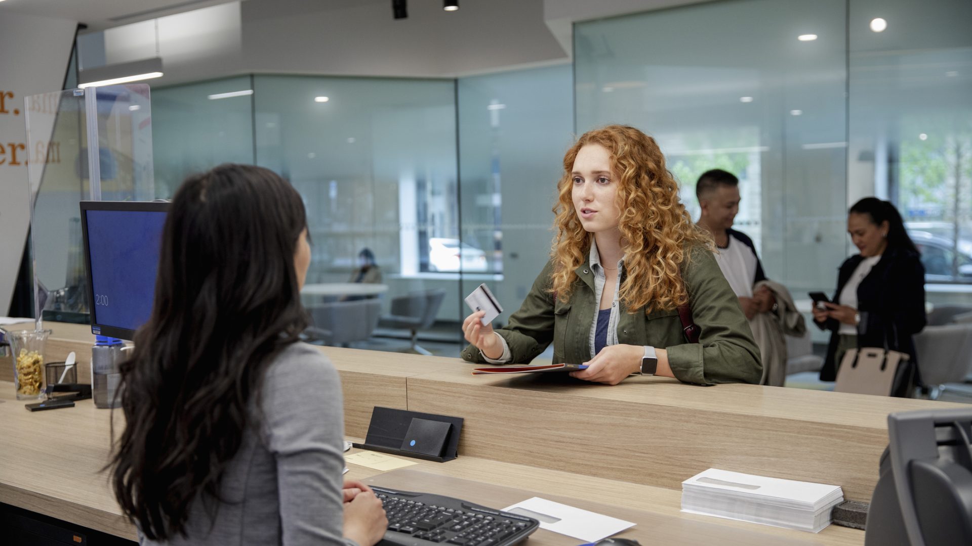 Inside Bank Teller
